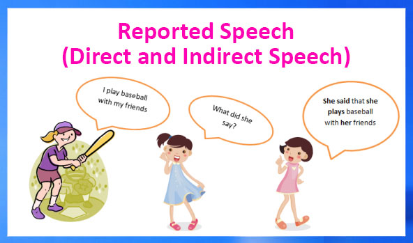 Reported Speech (Direct and Indirect Speech) – English grammar worksheets Reported Speech (Direct and Indirect Speech) – English grammar worksheets